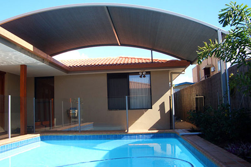 Barrel Vault Shade Structures in Sydney | Malibu Shade